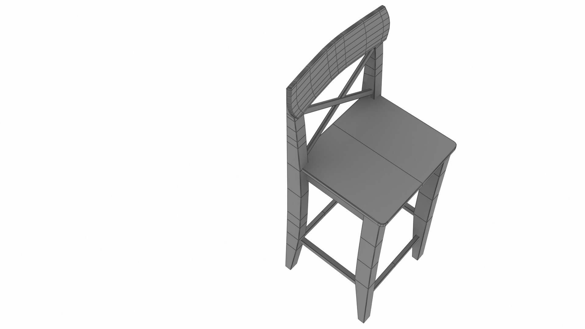 Bar Chair 3D Model - TurboSquid 1498707