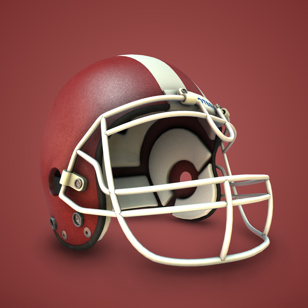 Football helmet 3D - TurboSquid 832271