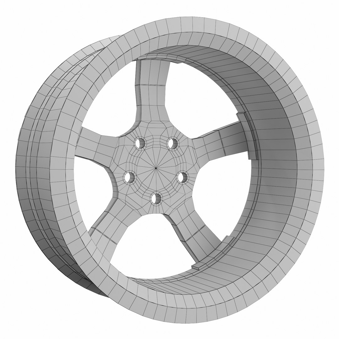 3D Model Alloy Wheel - TurboSquid 1625274