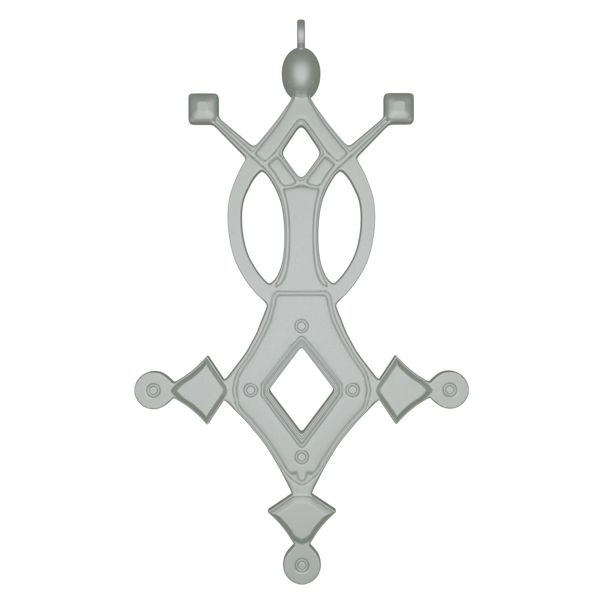 3D Agadez Cross - TurboSquid 1773913