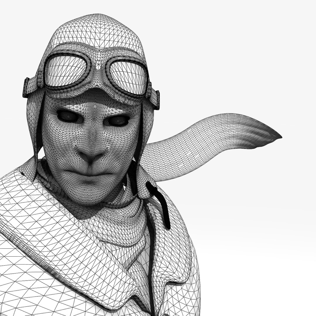 Flyboy Pilot - 3D - TurboSquid 1361586