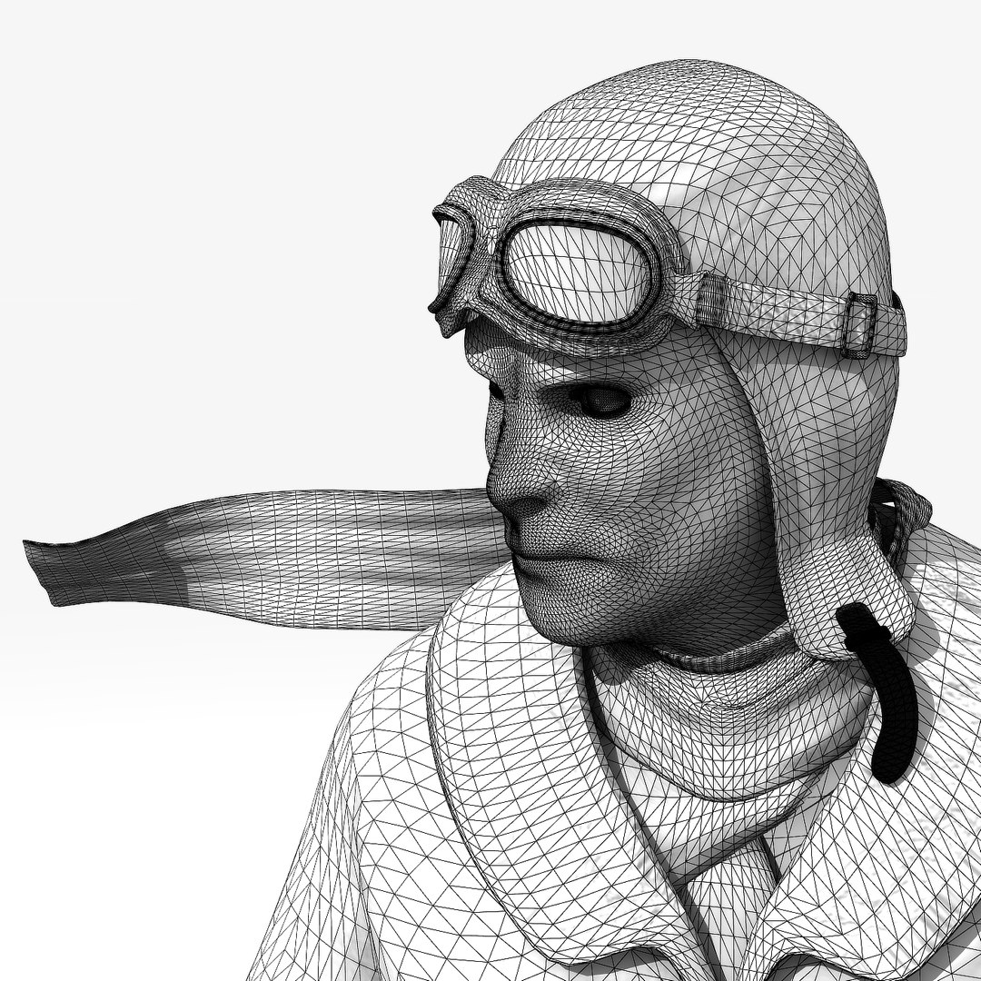 Flyboy Pilot - 3D - TurboSquid 1361586