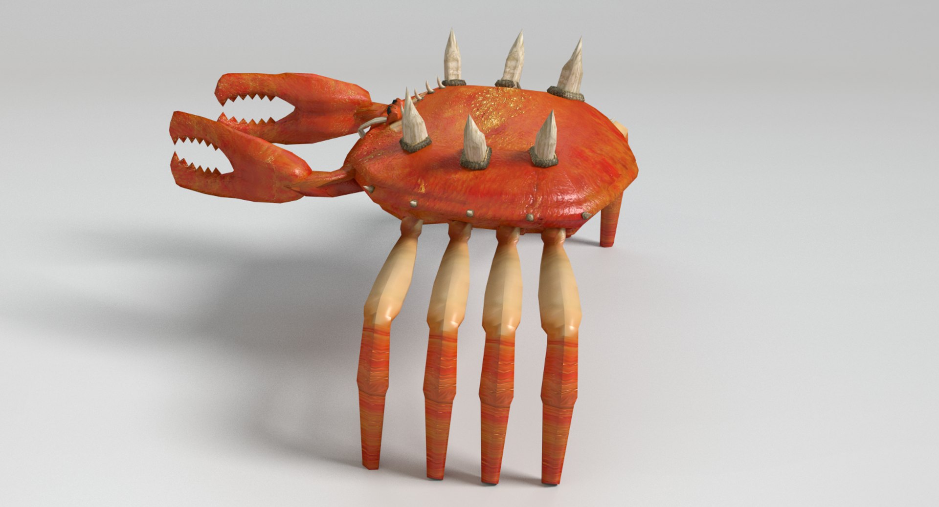 Mutant Crab 3d Model