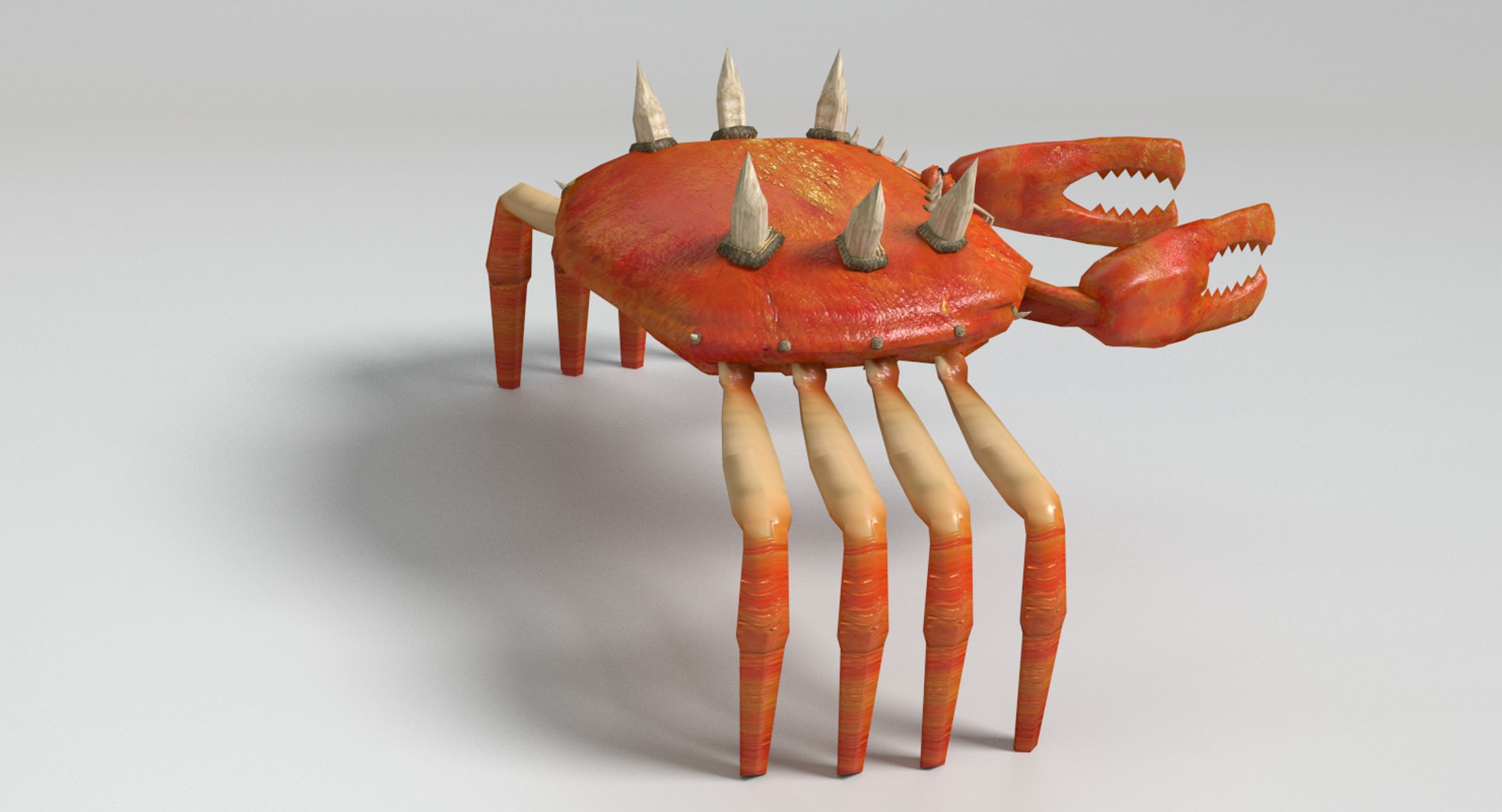 Mutant Crab 3d Model