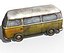 3d Model Volkswagen Microbus