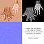 3d Hand Rigged Poses Skin