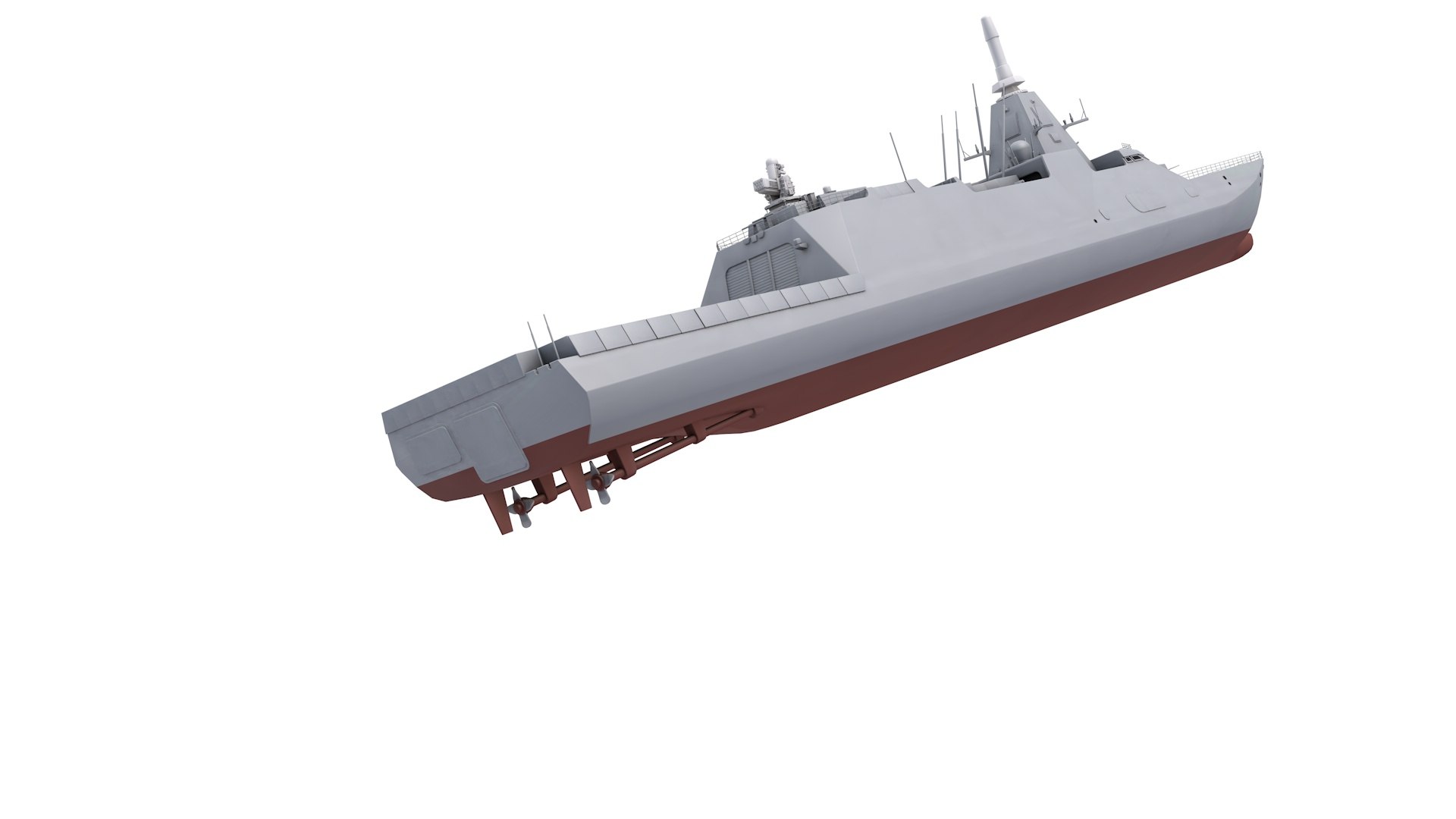 Mogami-class Frigate 3D Model - TurboSquid 2448685
