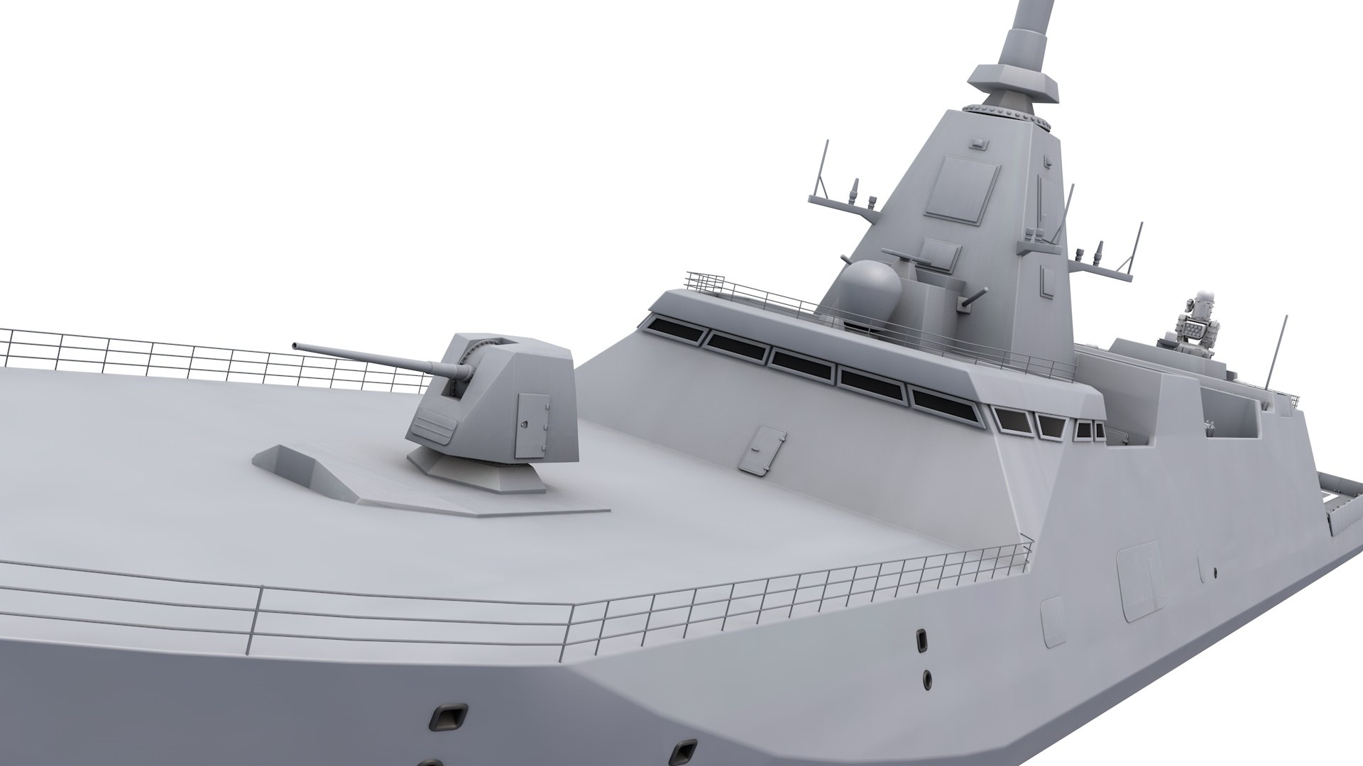 Mogami-class Frigate 3D Model - TurboSquid 2448685