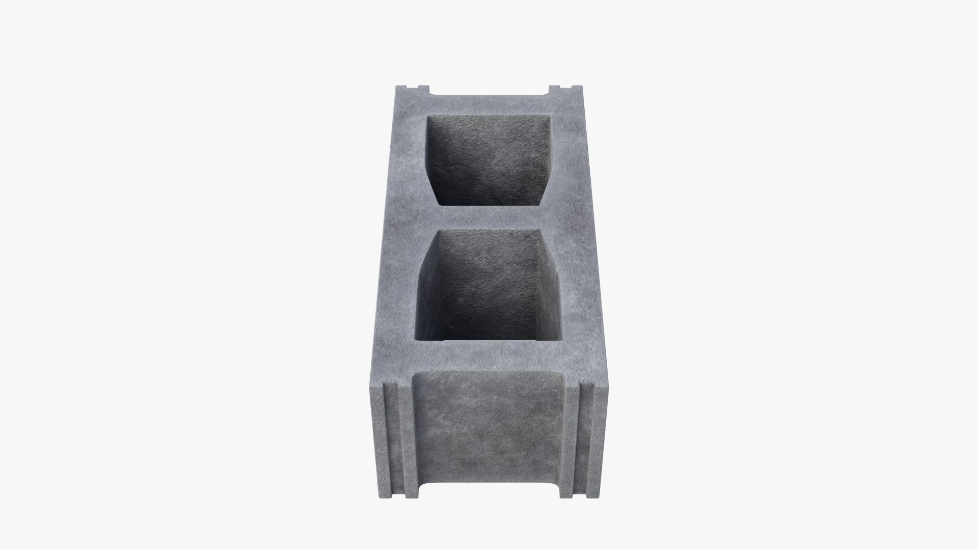 Hollow Cinder Block 4 3D Model - TurboSquid 2063591