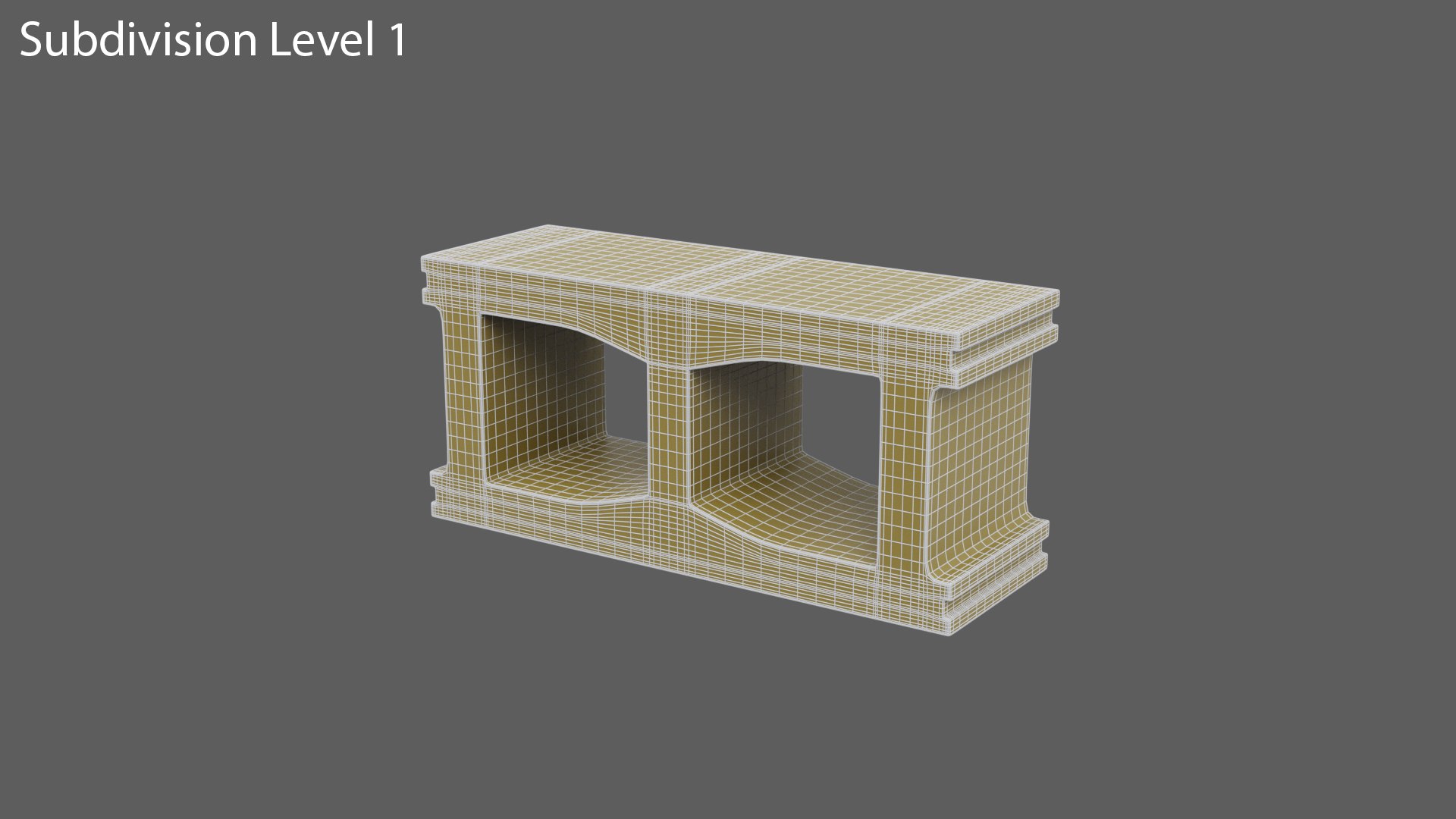 Hollow Cinder Block 4 3D Model - TurboSquid 2063591