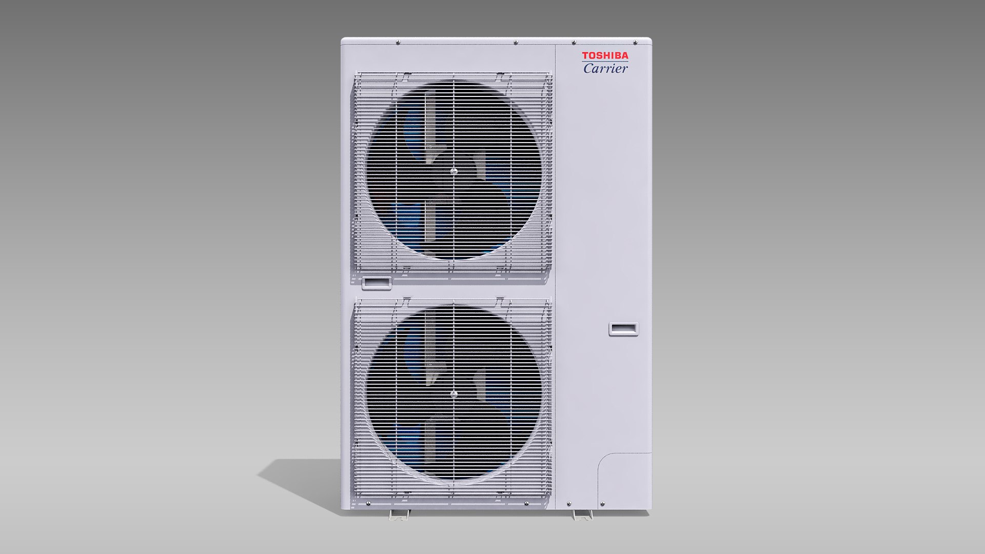 Single-phase Toshiba Carrier VRF Heat Pump Outdoor Unit 3D Model ...