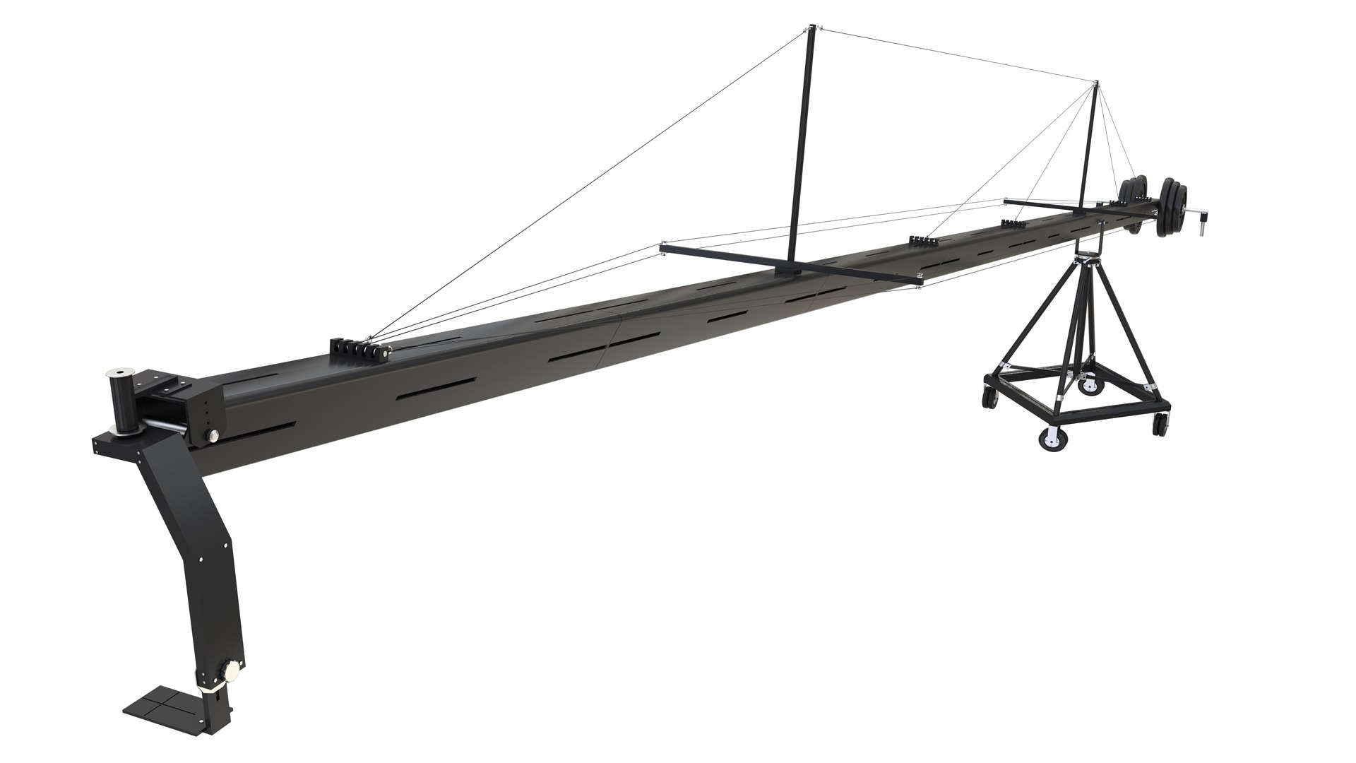 Camera Crane 3D - TurboSquid 1529833