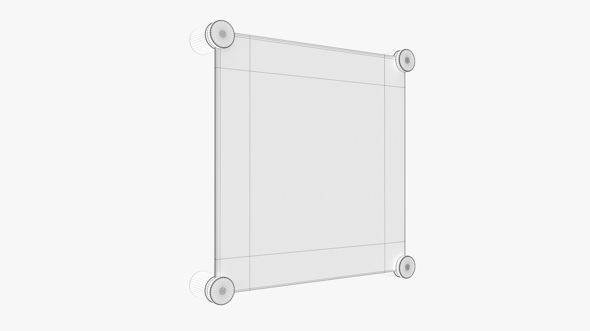 3D Model Mockup Plate Nameplate - TurboSquid 1708106