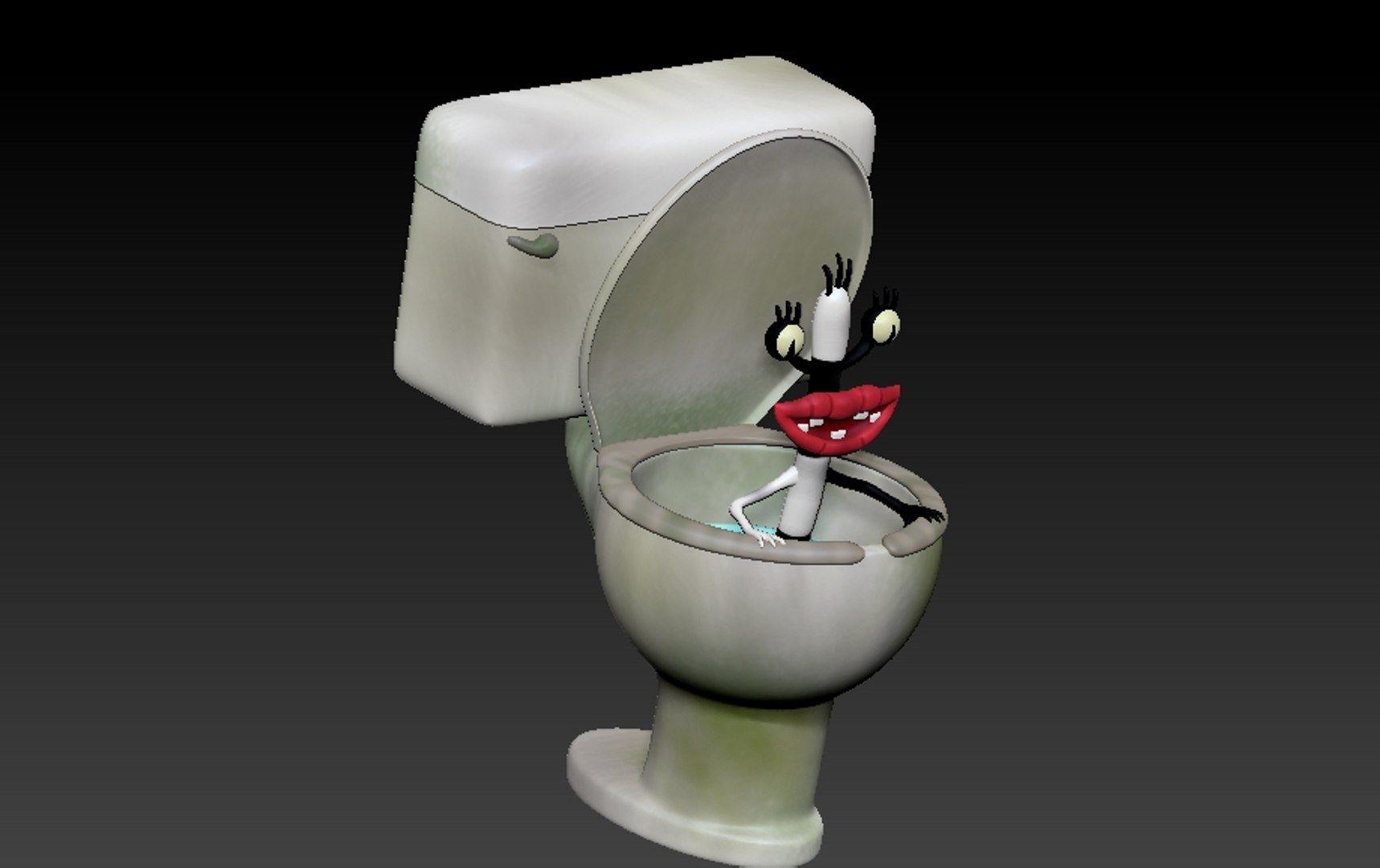 3D Oblina Monsters - TurboSquid 1379498