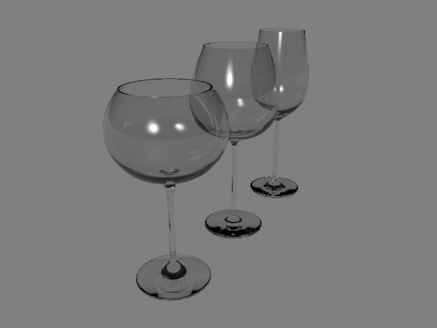 3D 3 Glasses Model - TurboSquid 1940054