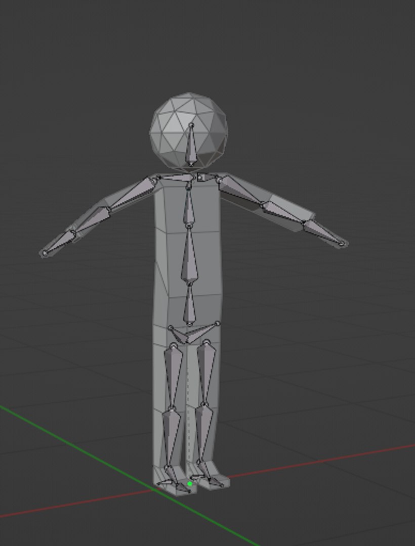 Free Basic Low-poly Human Rigged Model - TurboSquid 1641989