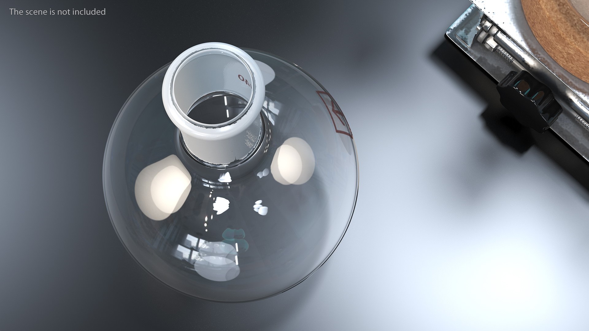 3D Round Bottom Receiving Flask Model - TurboSquid 1902161