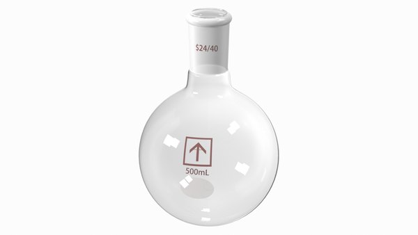 3D Round Bottom Receiving Flask model - TurboSquid 1902161