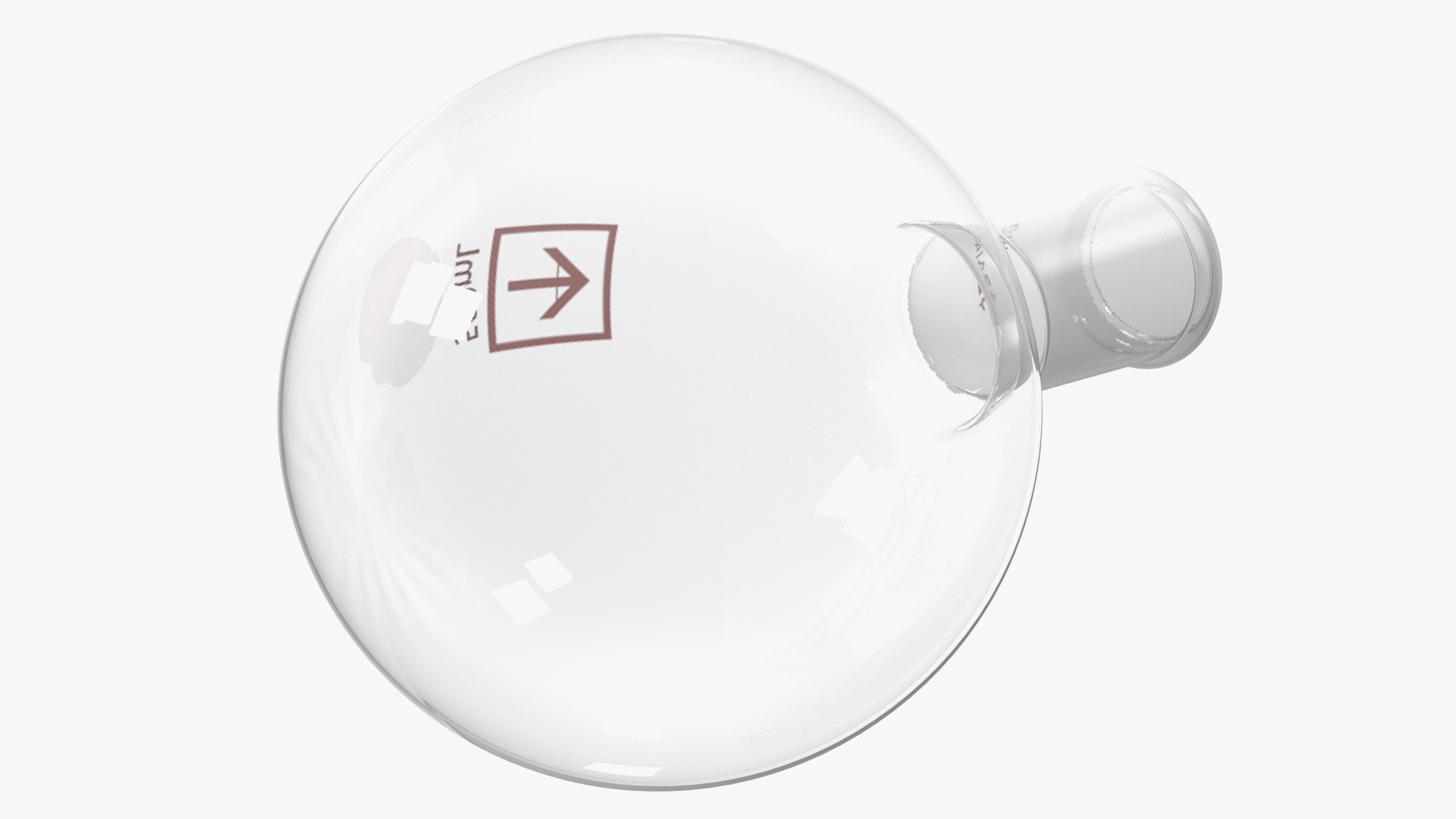 3D Round Bottom Receiving Flask model - TurboSquid 1902161