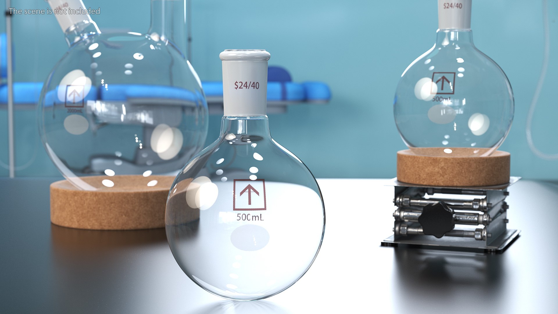 3D Round Bottom Receiving Flask Model - TurboSquid 1902161