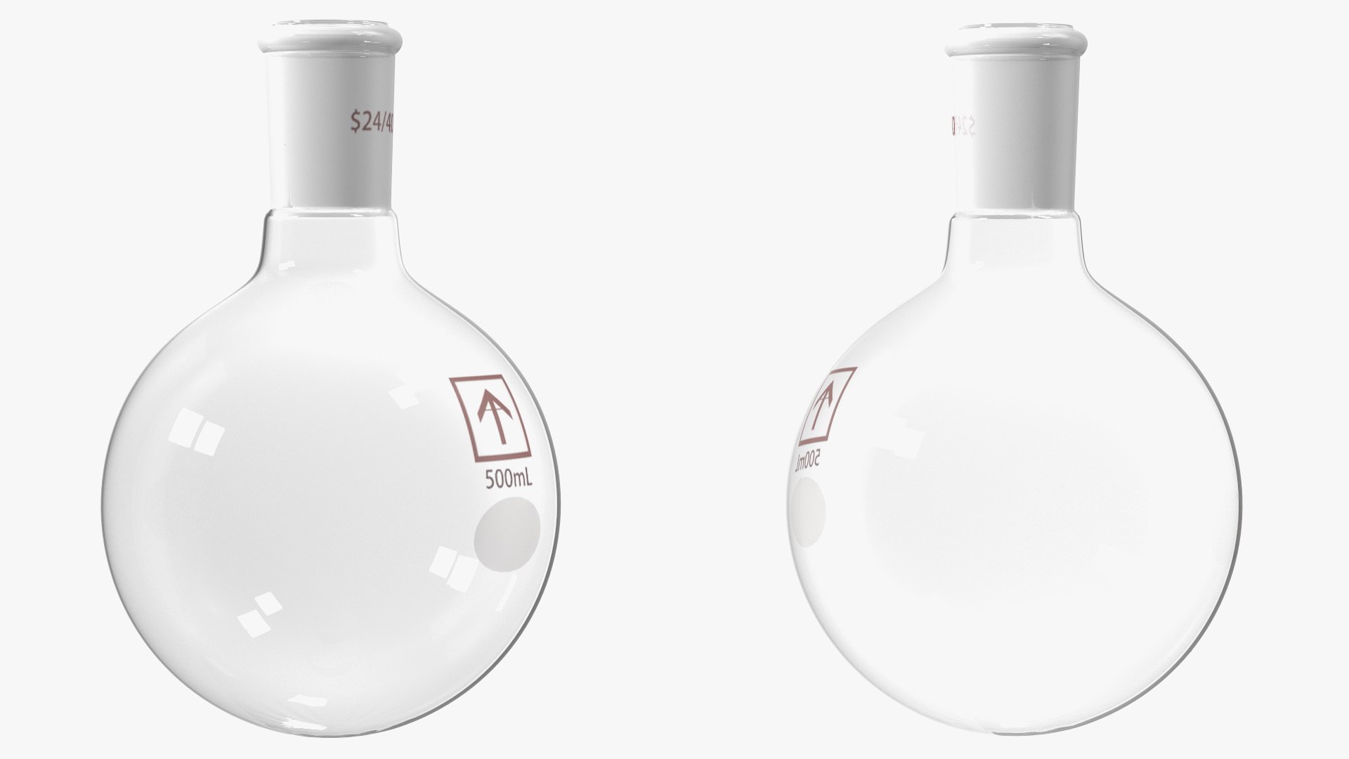 3D Round Bottom Receiving Flask Model - TurboSquid 1902161