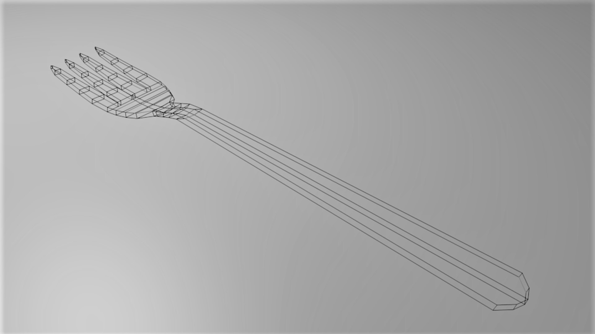 3D Kitchen Fork - TurboSquid 1461016