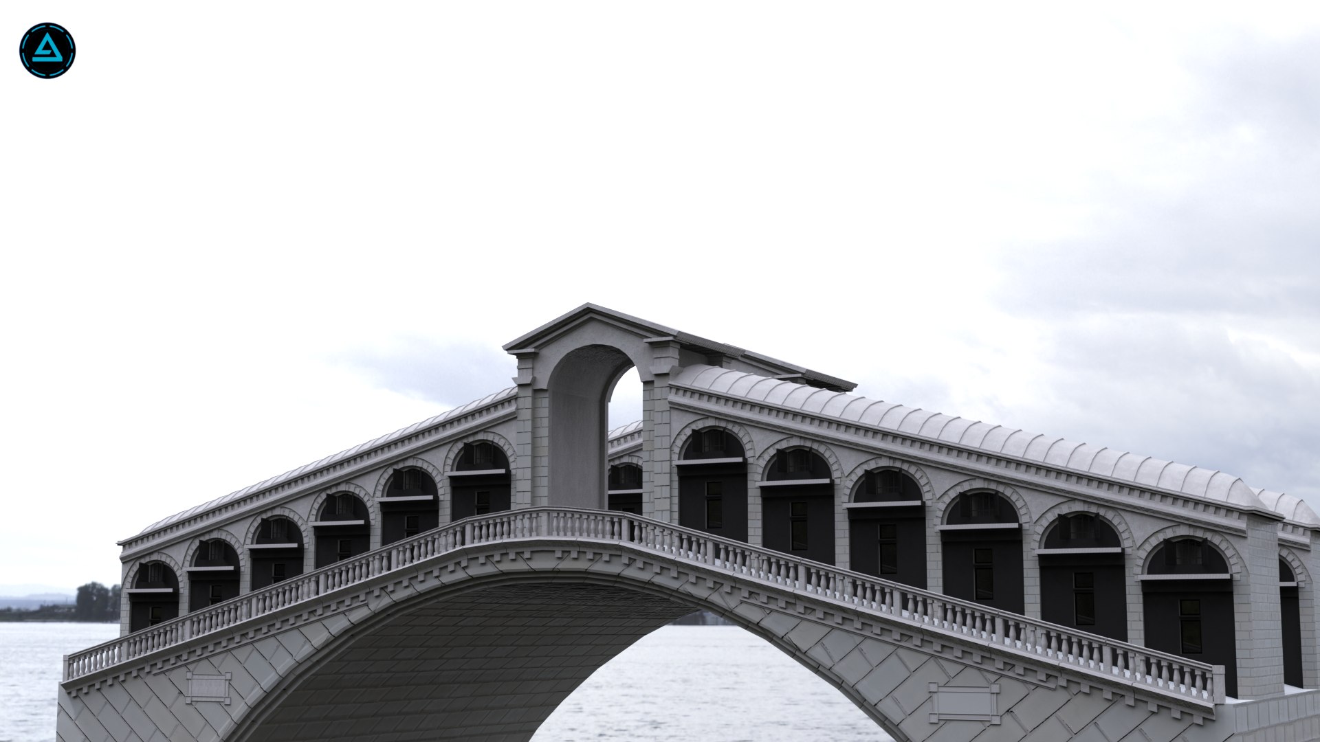 Stone Arch Bridge 3D Model - TurboSquid 1926019
