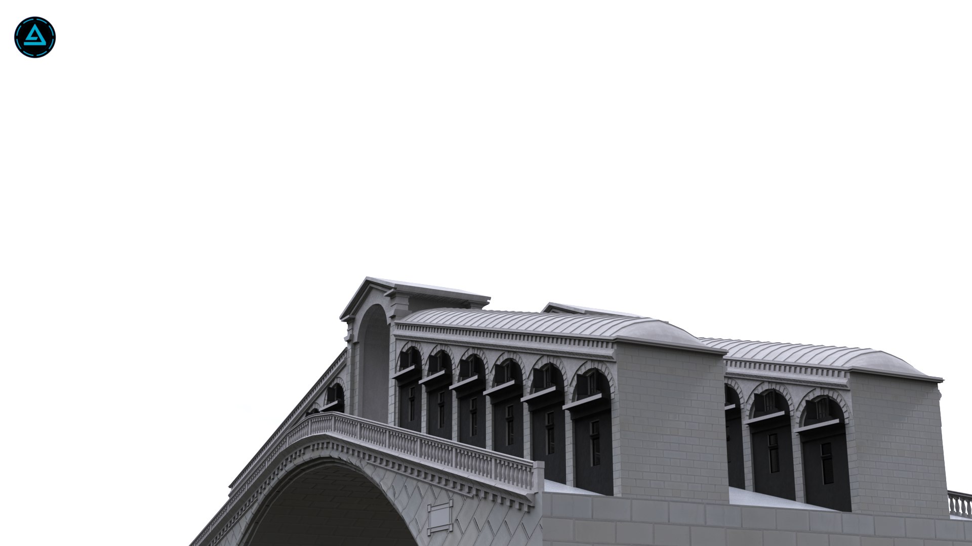 Stone Arch Bridge 3D Model - TurboSquid 1926019