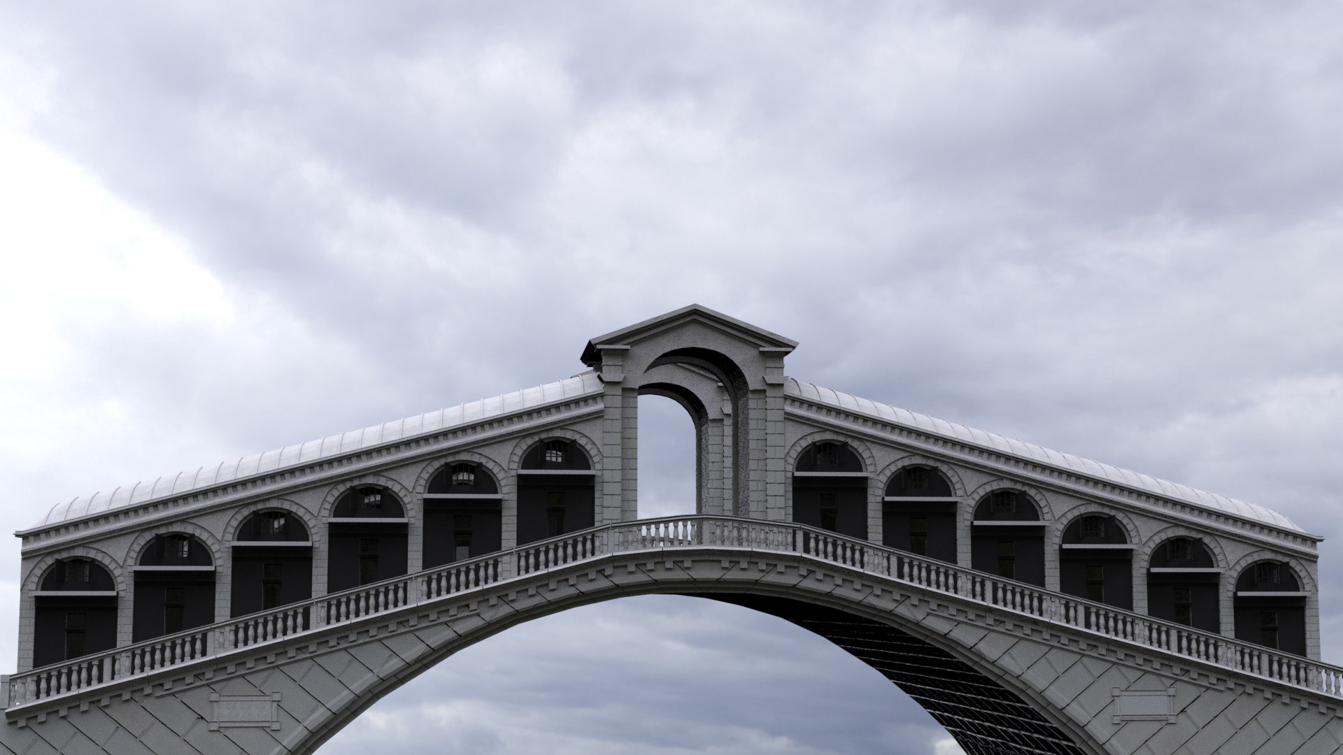 Stone Arch Bridge 3D Model - TurboSquid 1926019