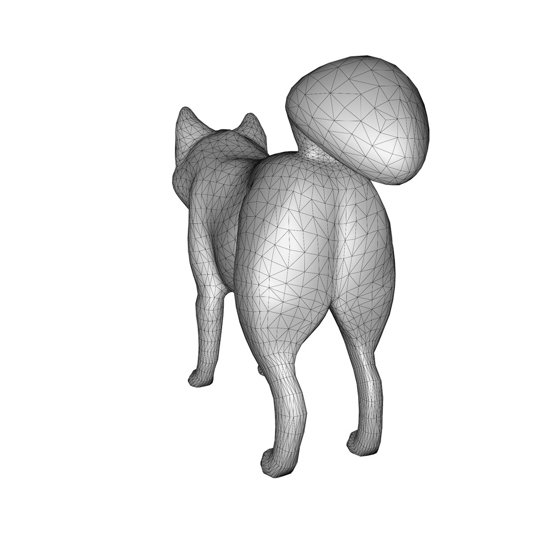 Loyal Stylized Siberian Husky 3D Model - TurboSquid 2324763