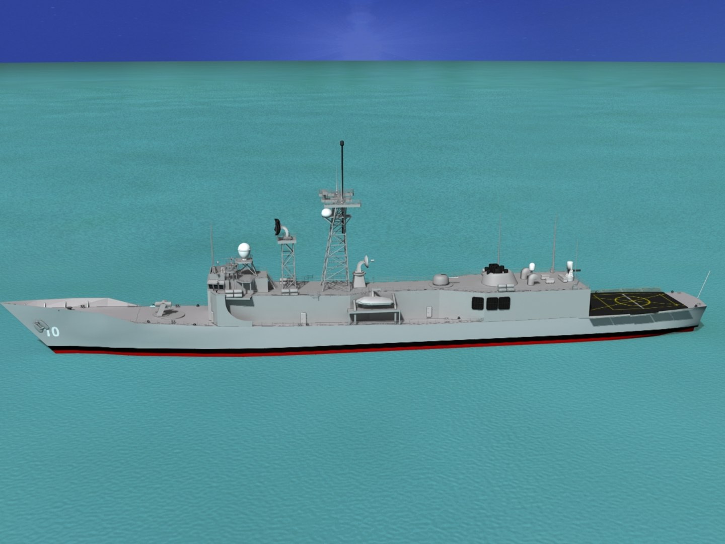 3d Perry Class Frigates Uss