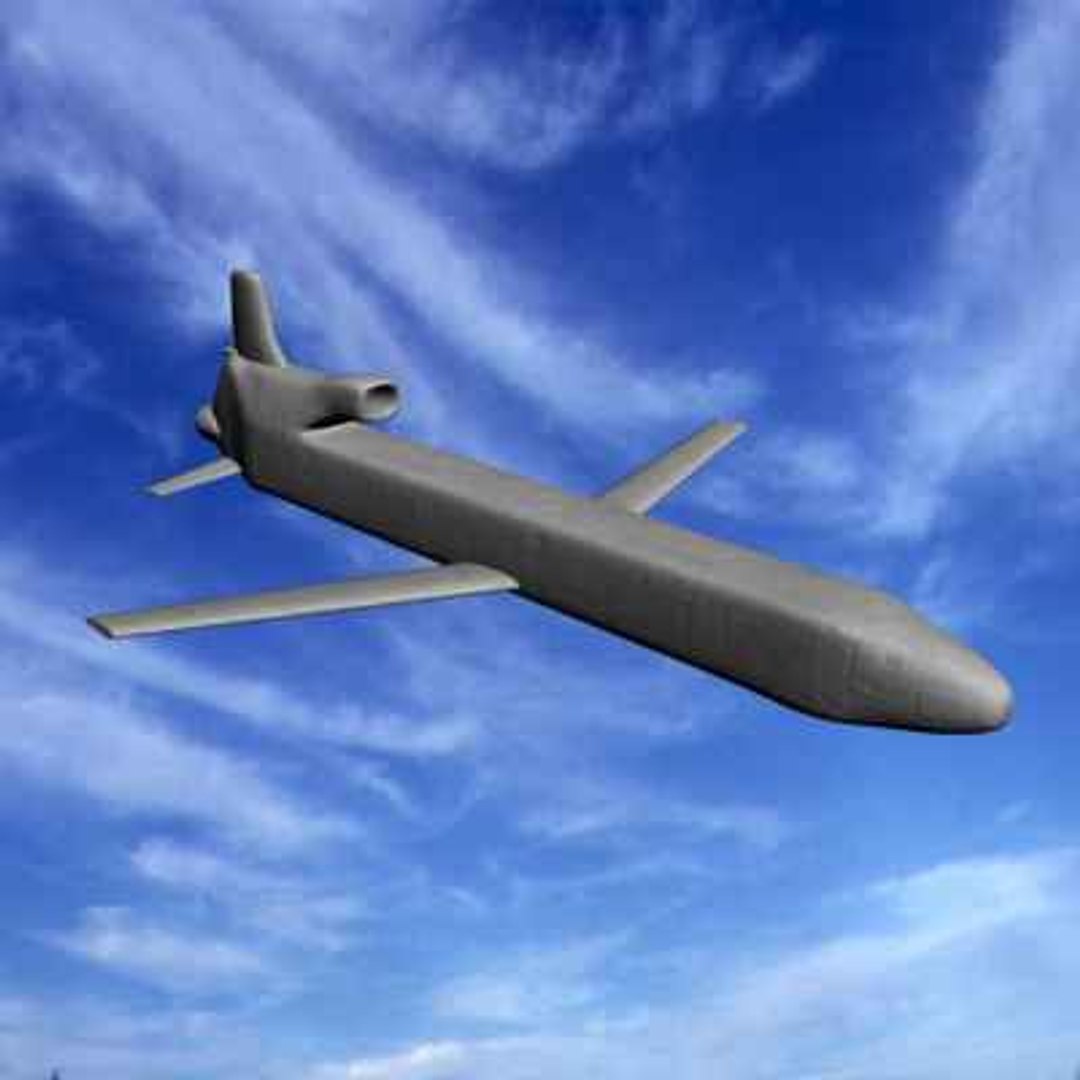 Nuclear Missile 3d Model