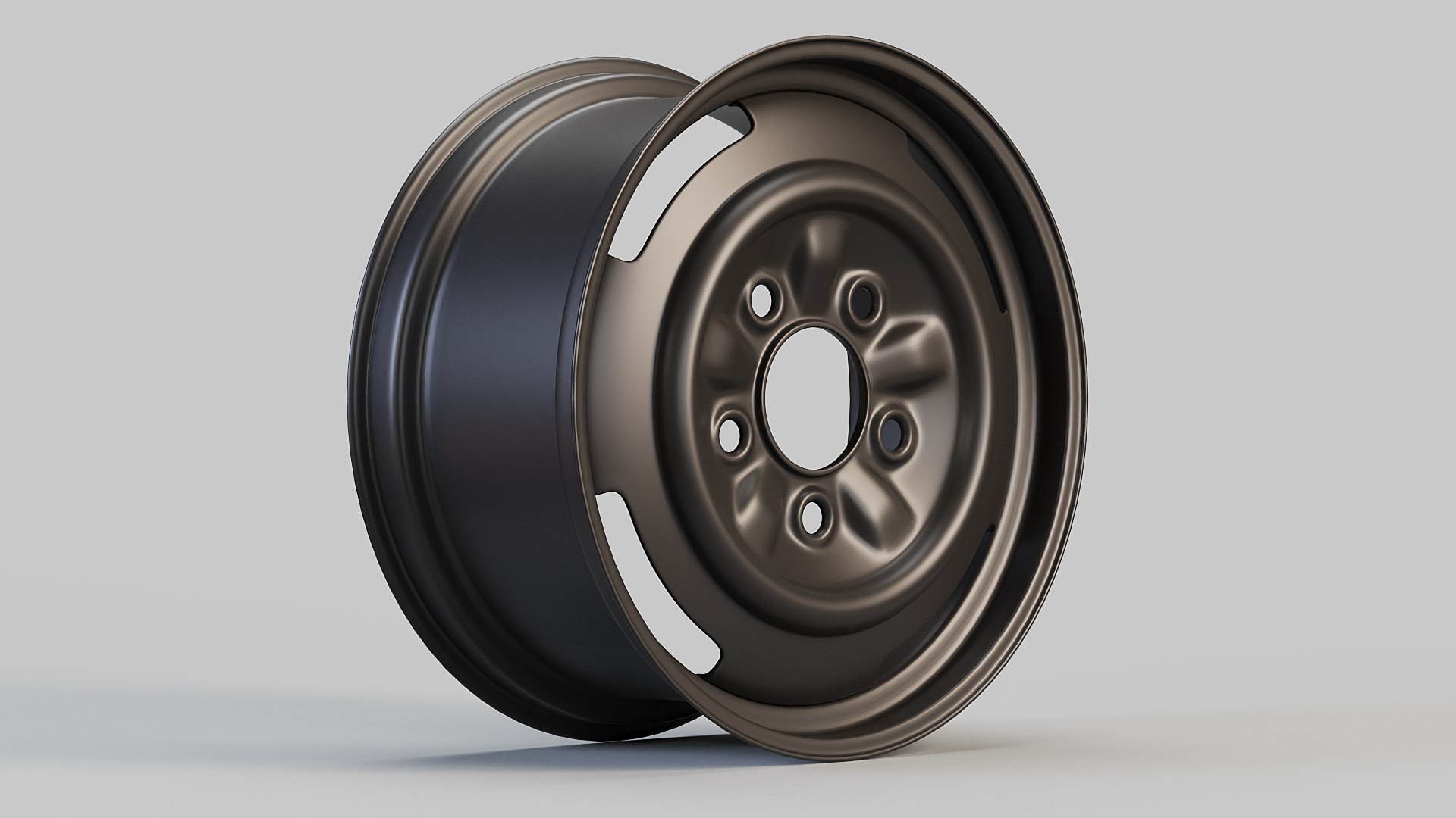 3D Steel Car Wheel - TurboSquid 2013699