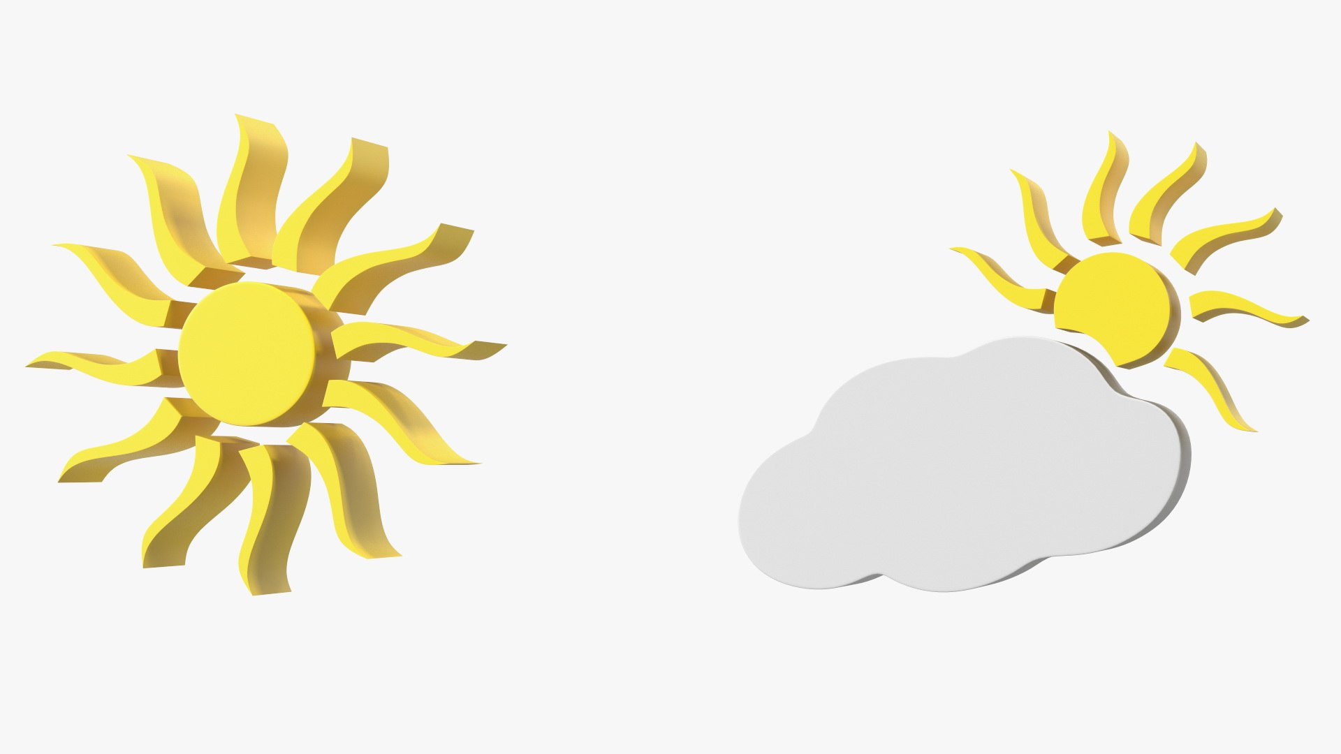 3D Model Meteorology Symbols Set - TurboSquid 2083869