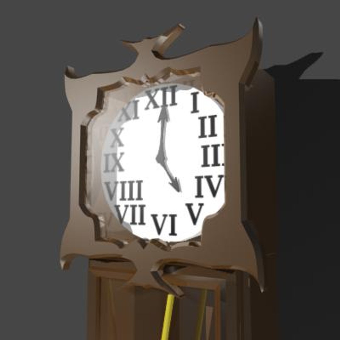 Wall Clock 3d Max