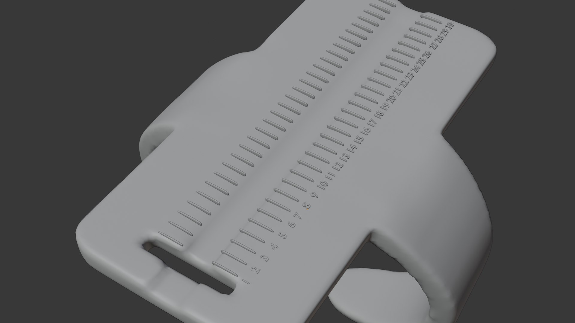 3D Model Endo Ruler For Dentist - TurboSquid 2388004