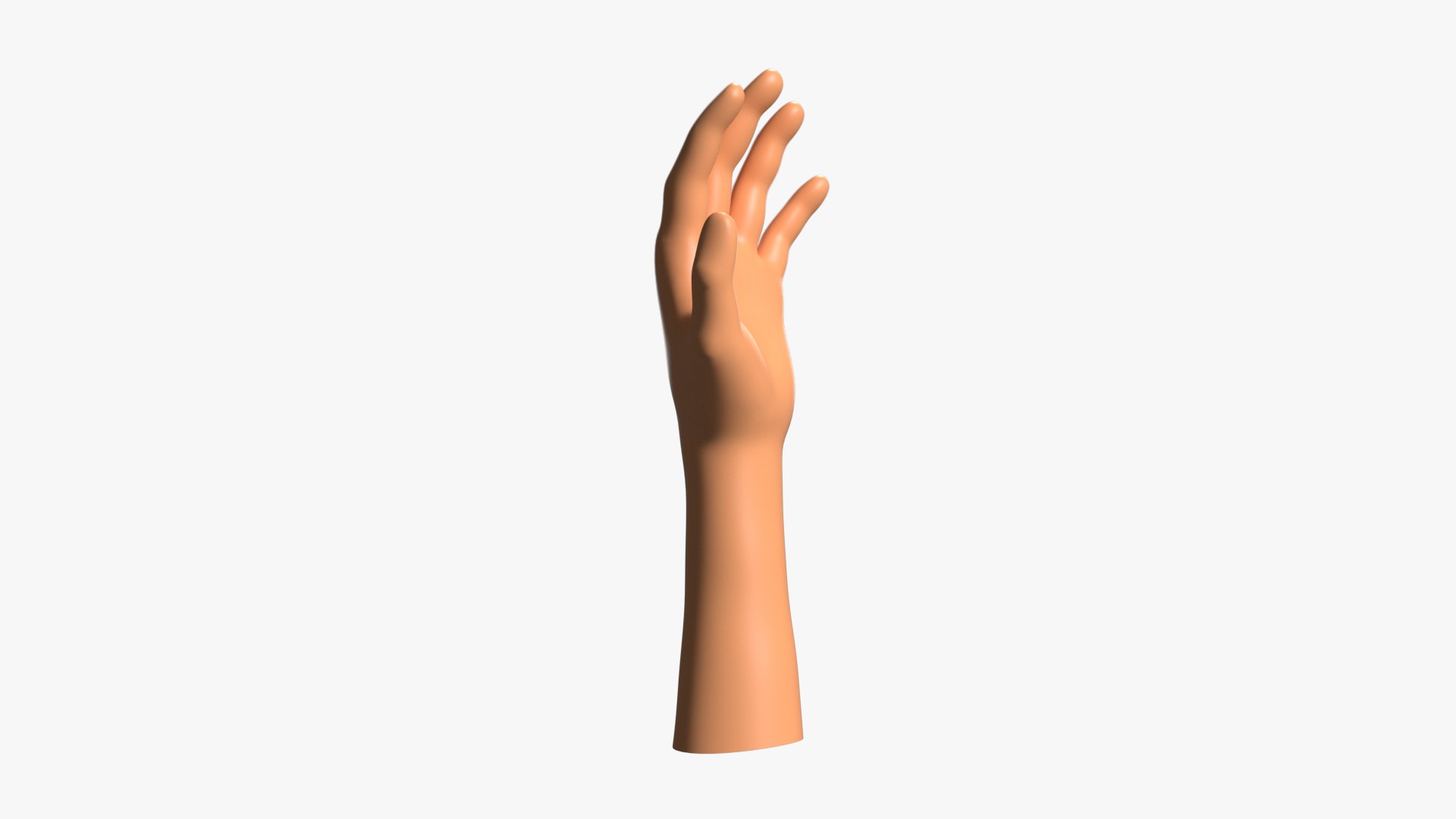 Human Hand Basemesh Model - TurboSquid 1716534