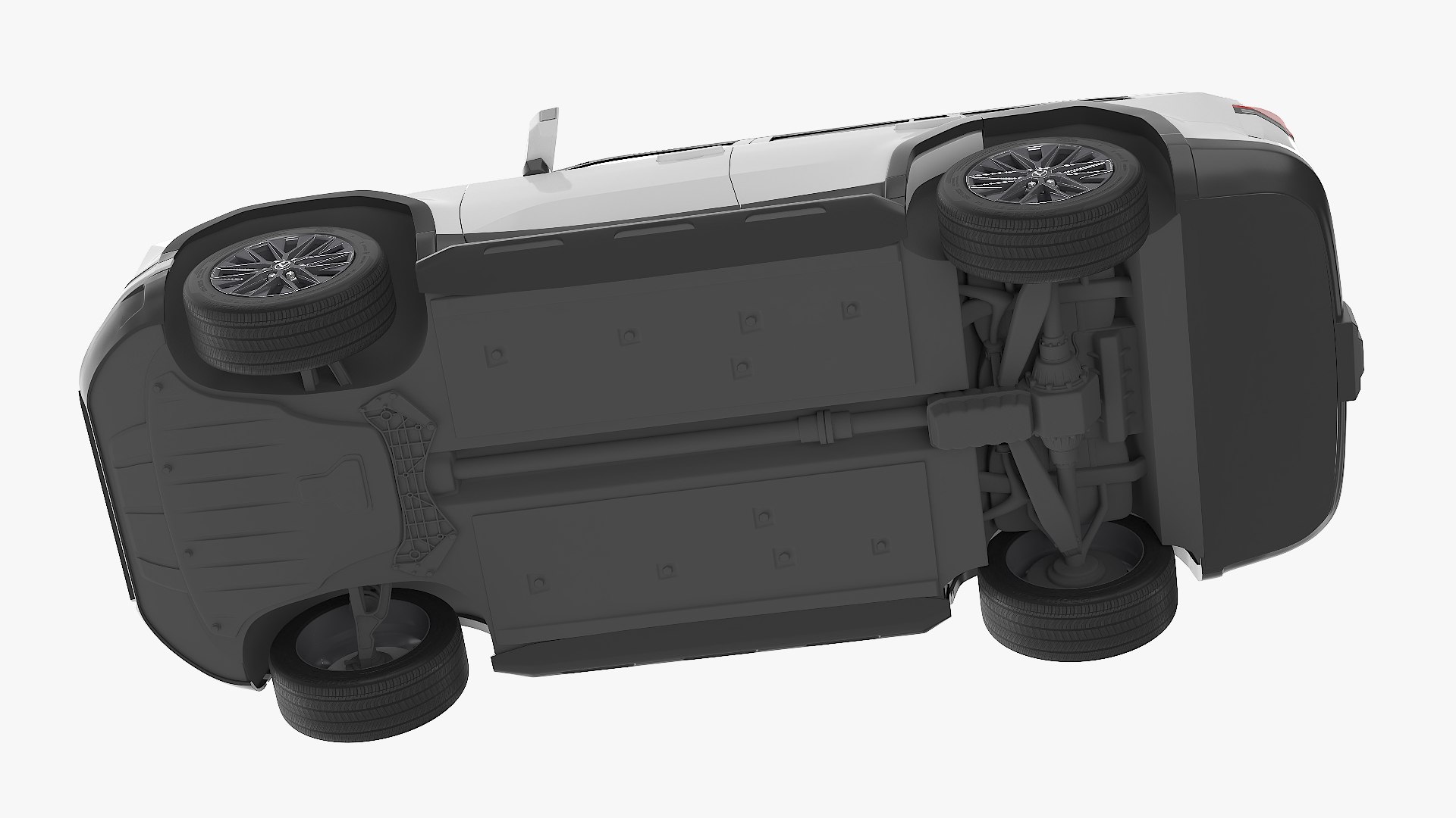 Lexus GX 550 SUV Eminent White Pearl 3D Model - TurboSquid 2327230