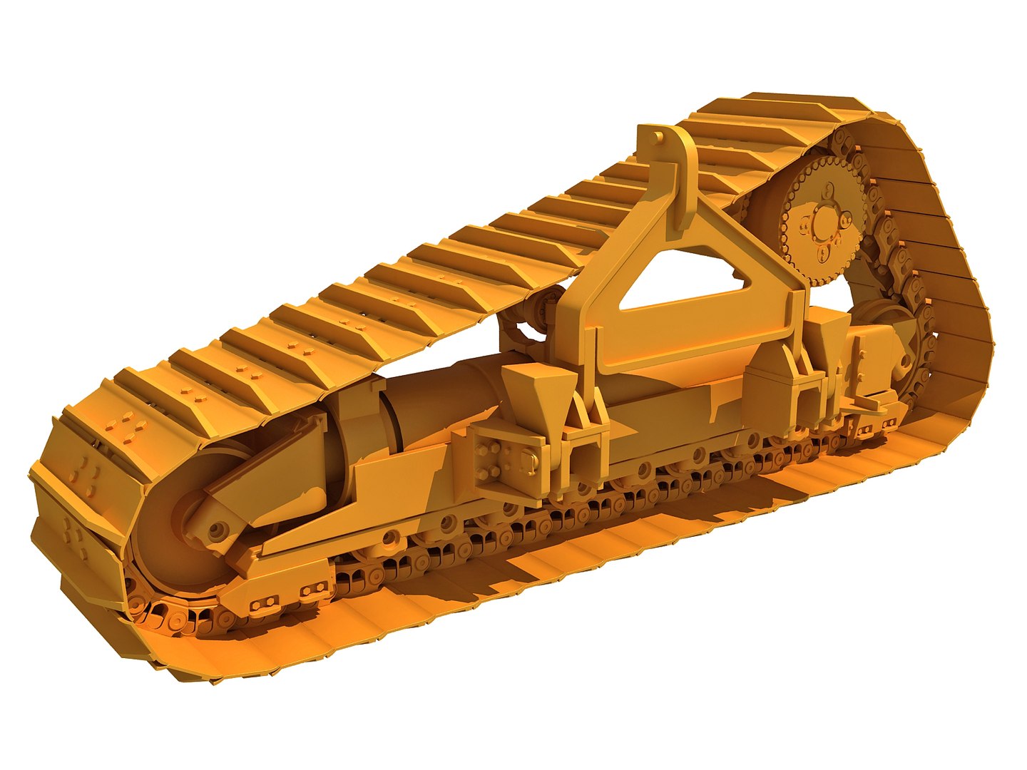 3D Excavator Track Model - TurboSquid 1390376