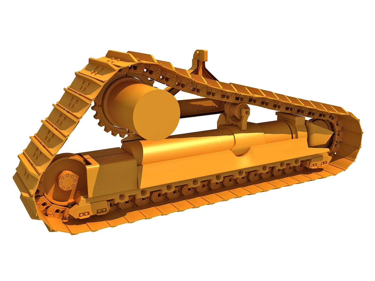 3D Excavator Track Model - TurboSquid 1390376
