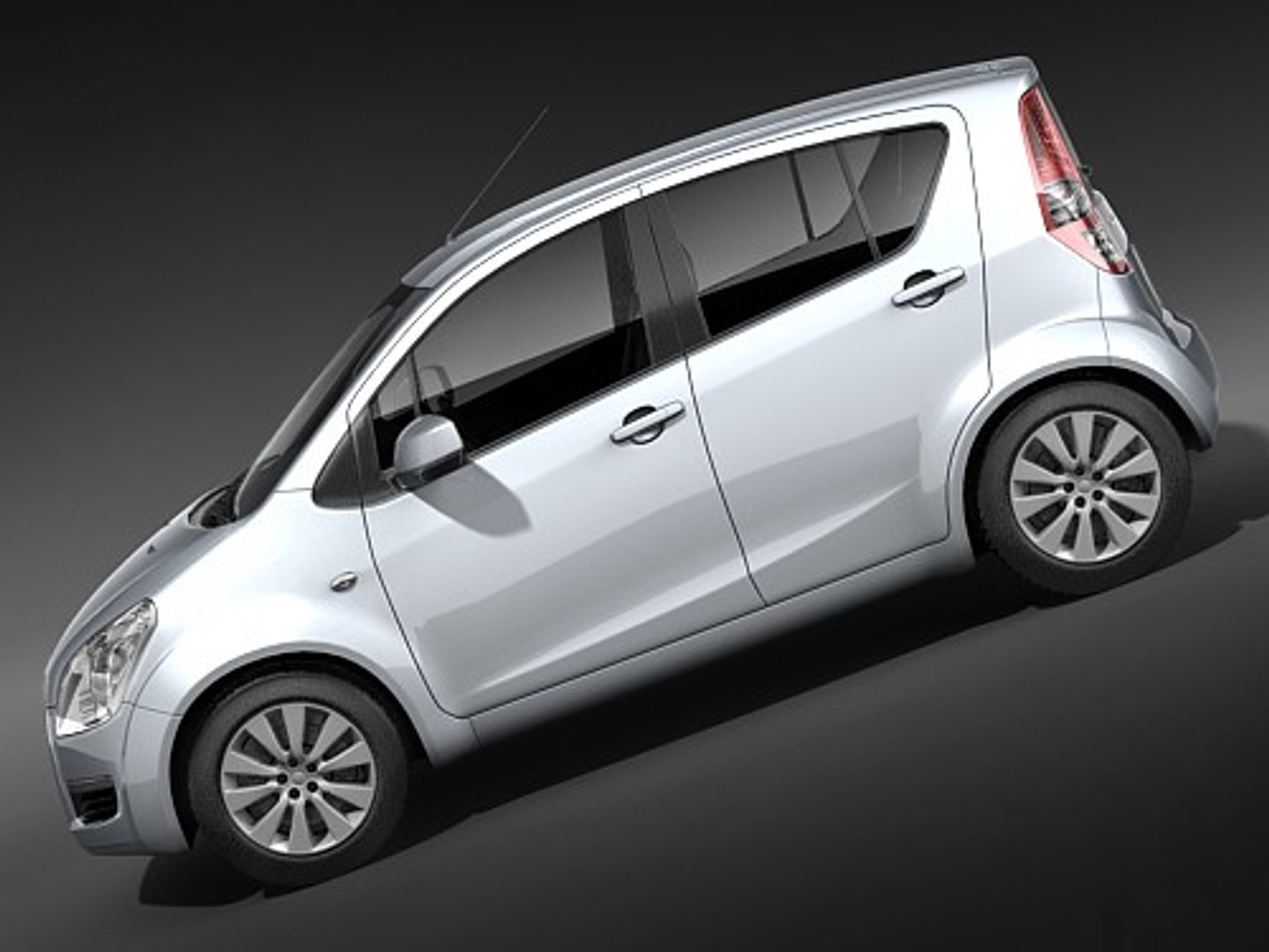 Suzuki Splash 3d Model