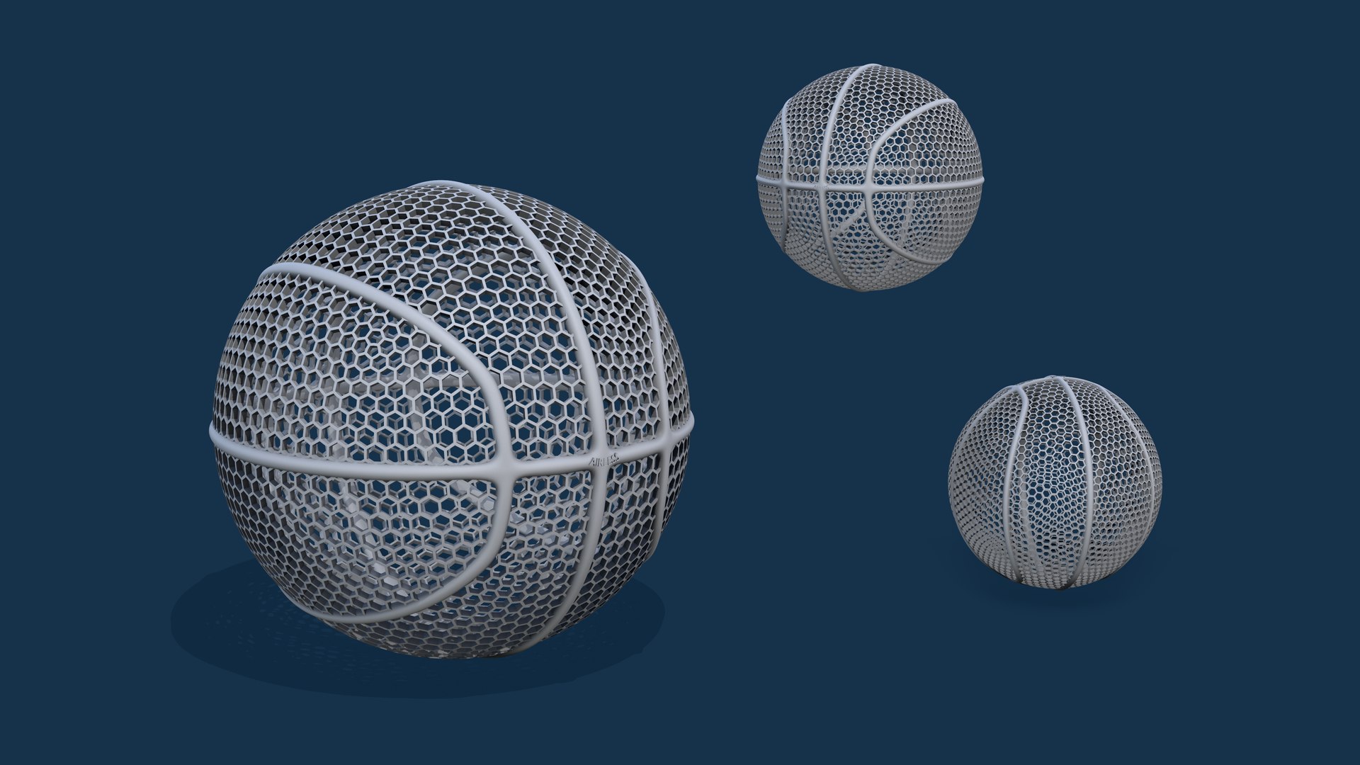 3D Airless Basketball - Realistic 3D Model Model - TurboSquid 2193239