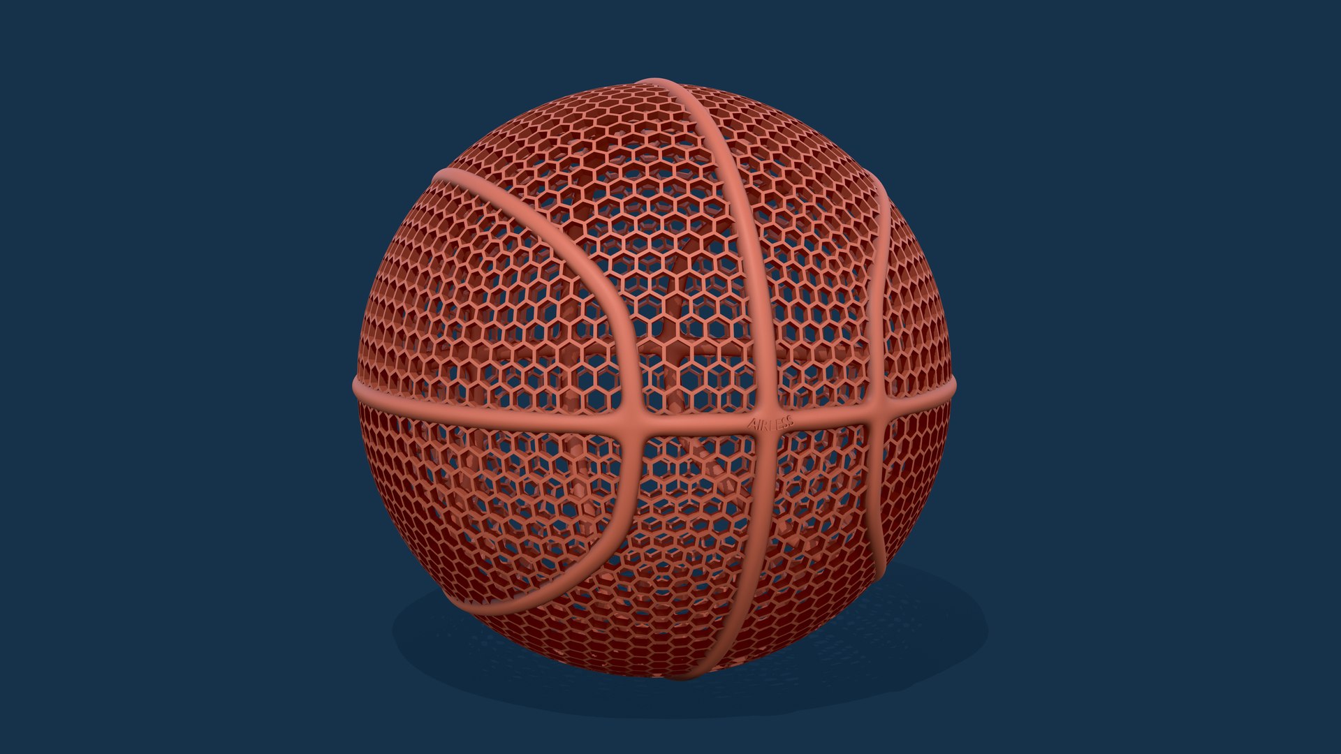 3D Airless Basketball - Realistic 3D Model Model - TurboSquid 2193239