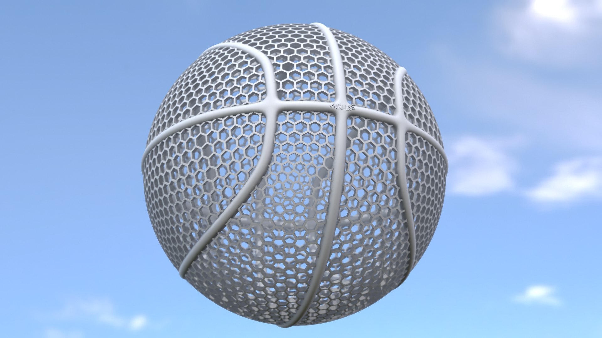 3D Airless Basketball - Realistic 3D Model Model - TurboSquid 2193239