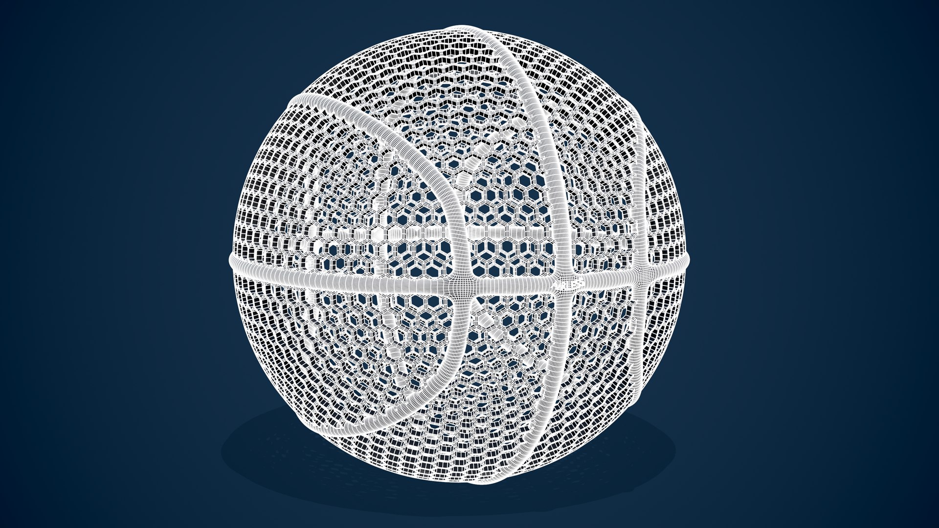 3D Airless Basketball - Realistic 3D Model Model - TurboSquid 2193239