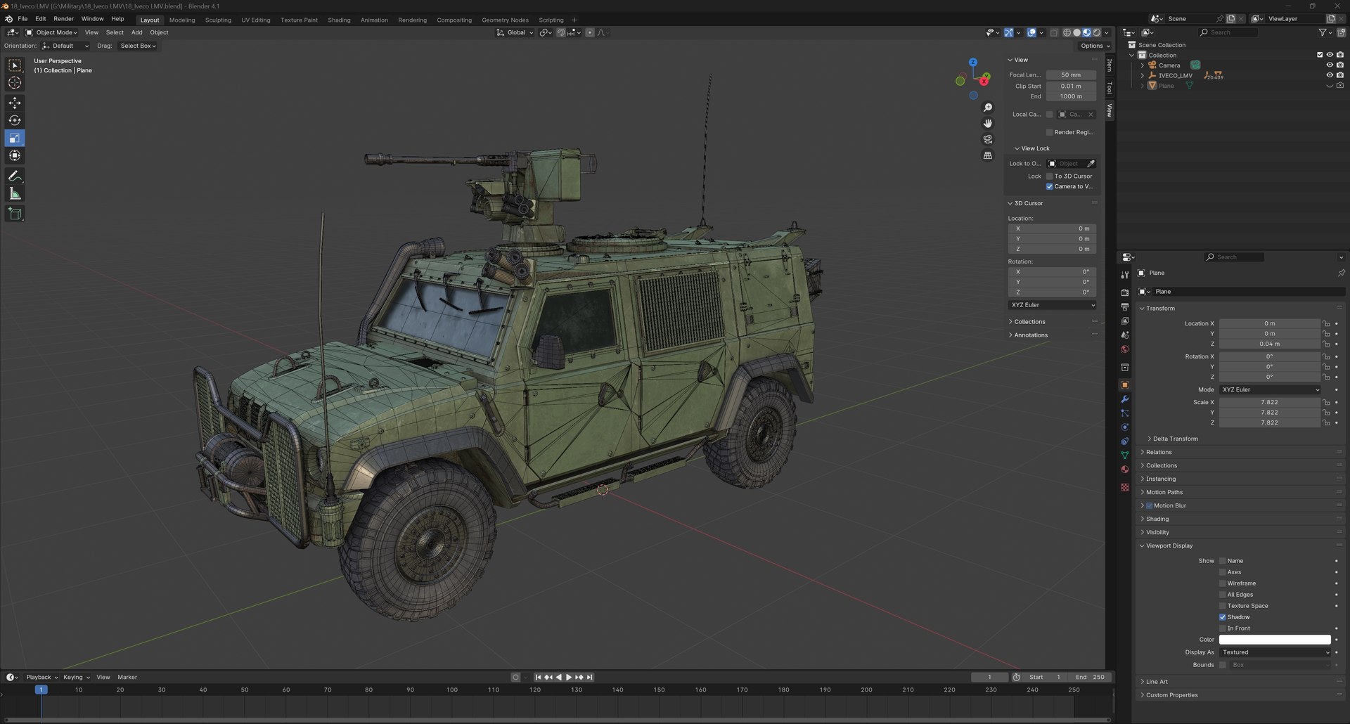 Iveco LMV Light Multirole Vehicle 3D - TurboSquid 2257908