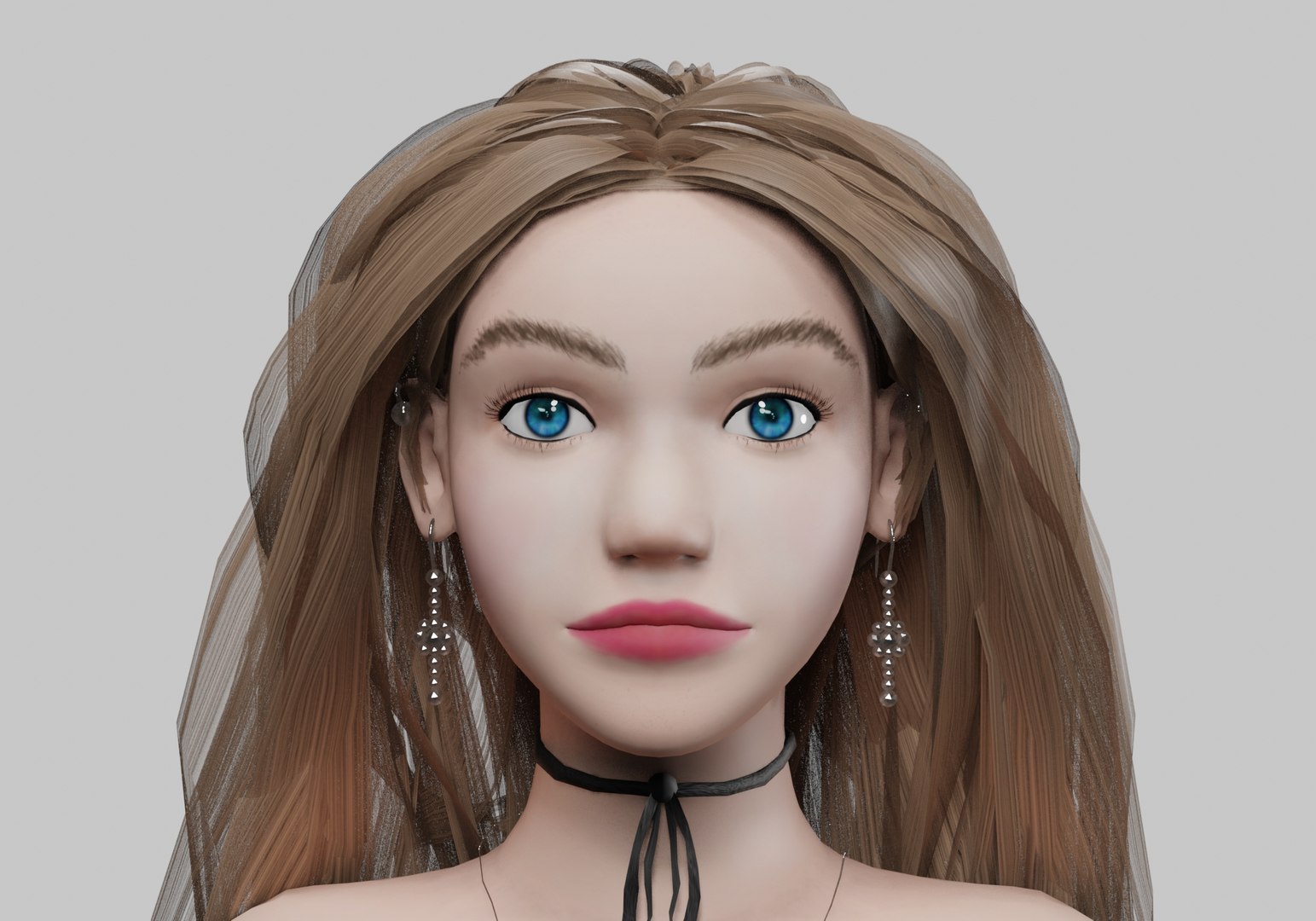 3D Model Classic Cute Woman V35251 - TurboSquid 2267120