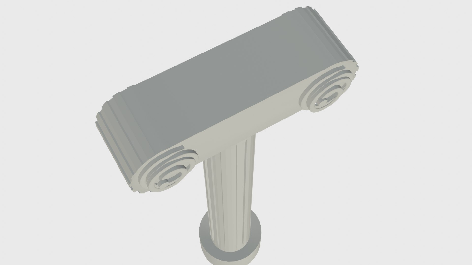 3D Ionic Column Model - TurboSquid 1799575