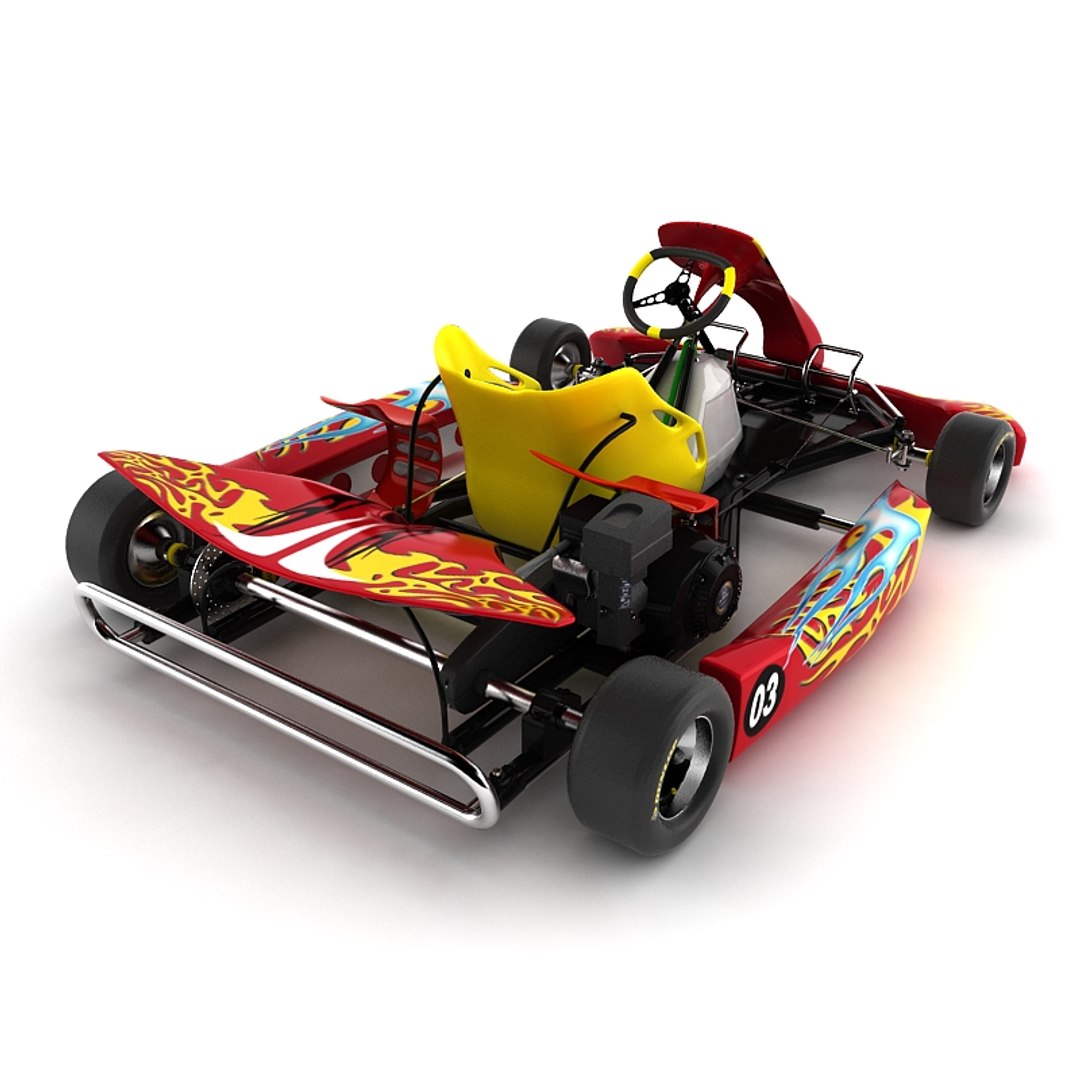 3d kart model