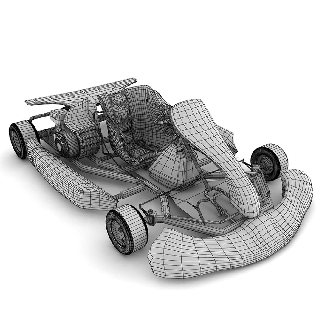 3d kart model